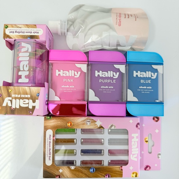 Hally | Hair | Hally Hair Set Bundle Gem Pen Shade Stix | Poshmark
